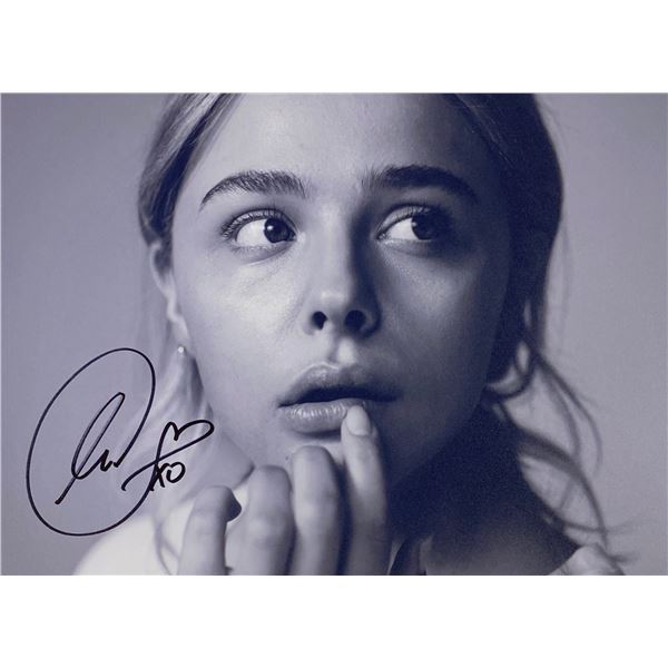 Autograph Signed Chloë Grace Moretz Photo