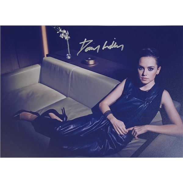 Autograph Signed Daisy Ridley Photo