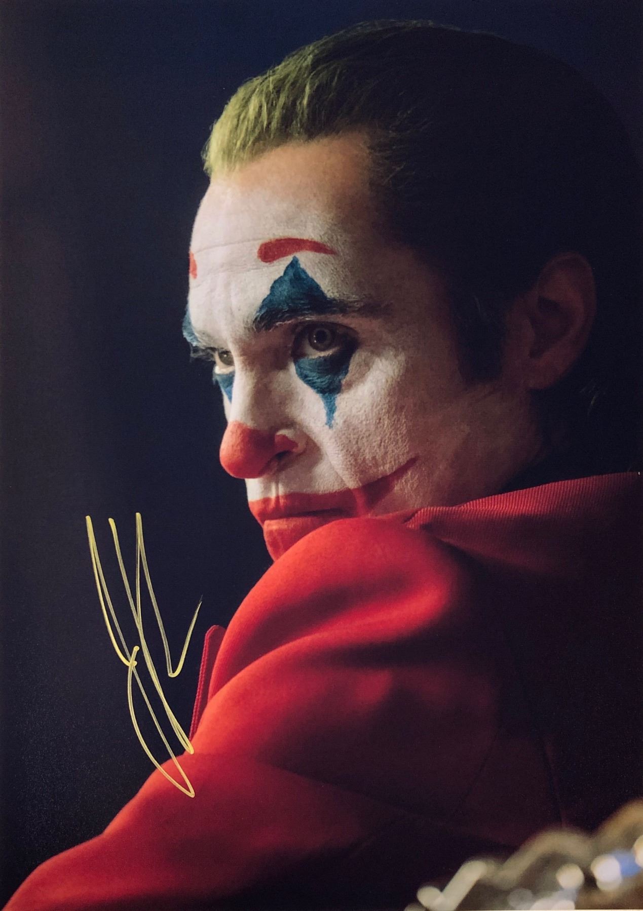 Joker 2019 Photo Joaquin Phoenix Autographed Signed