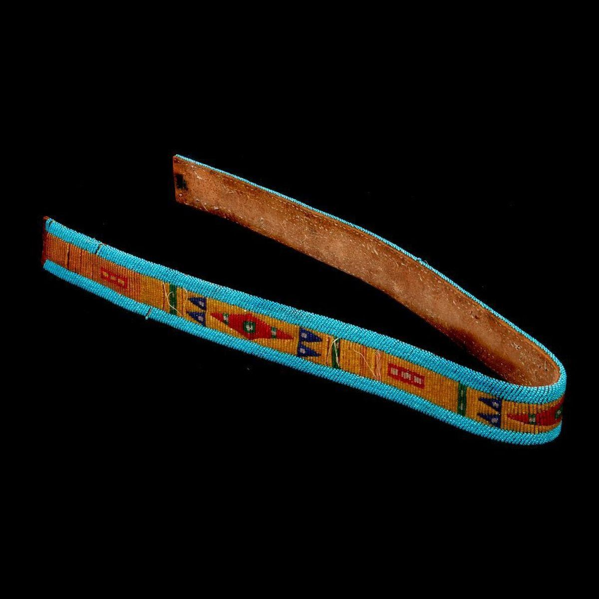 Native American Beaded Belt.