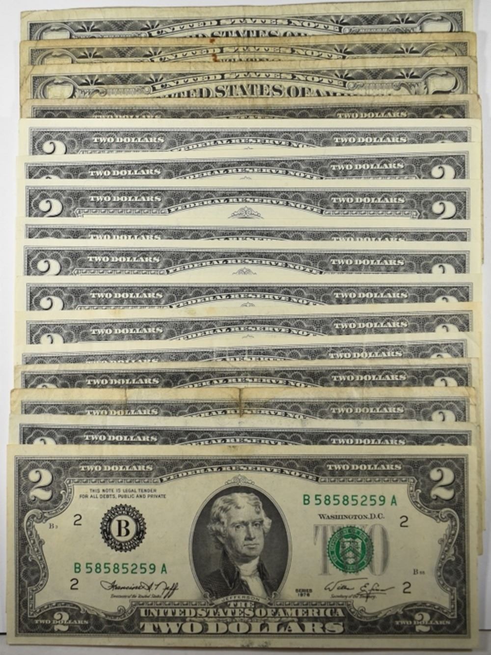 SMALL SIZE NOTE COLLECTORS LOT