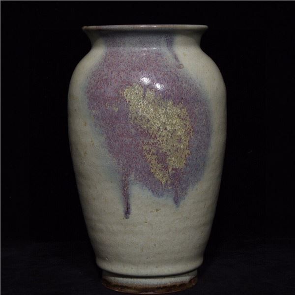 Chinese jun kiln porcelain vase
