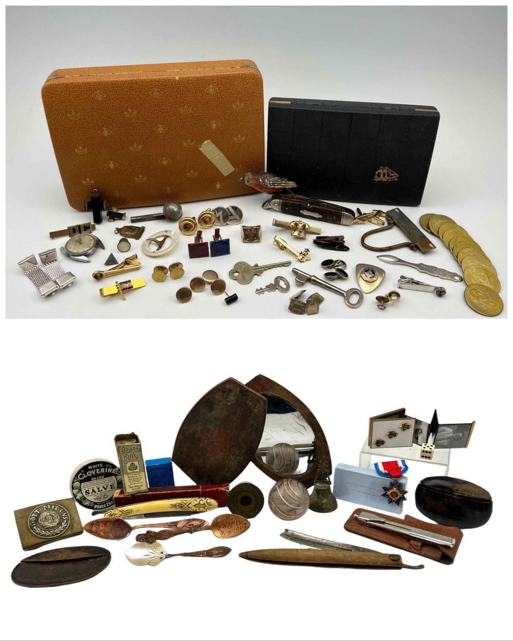19 Pieces Antique And Vintage Collectibles