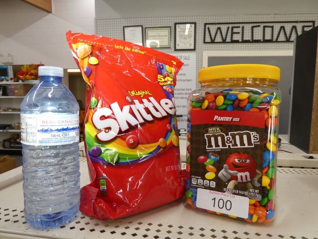 3lbs Skittles,3lbs M&Ms