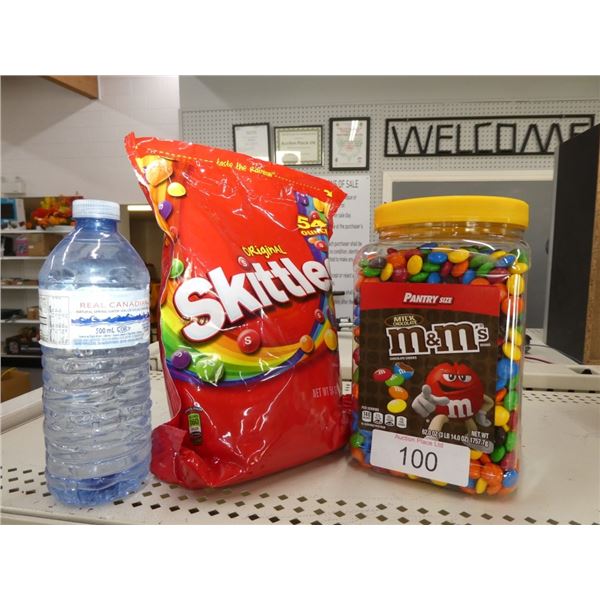 3lbs Skittles,3lbs M&Ms