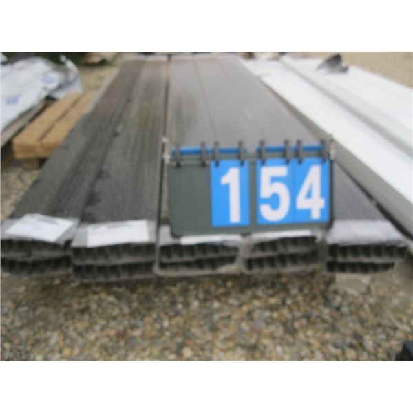 100pcs Black Metal Drip Cap 10' long