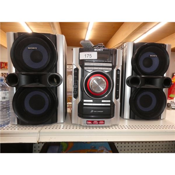 Sony stereo system