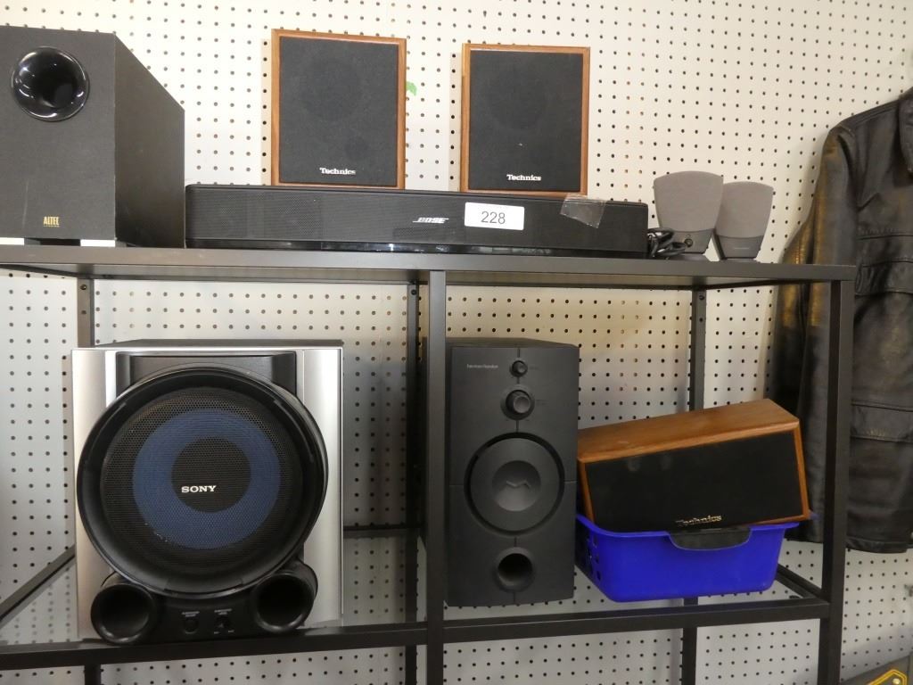 assorted speakers