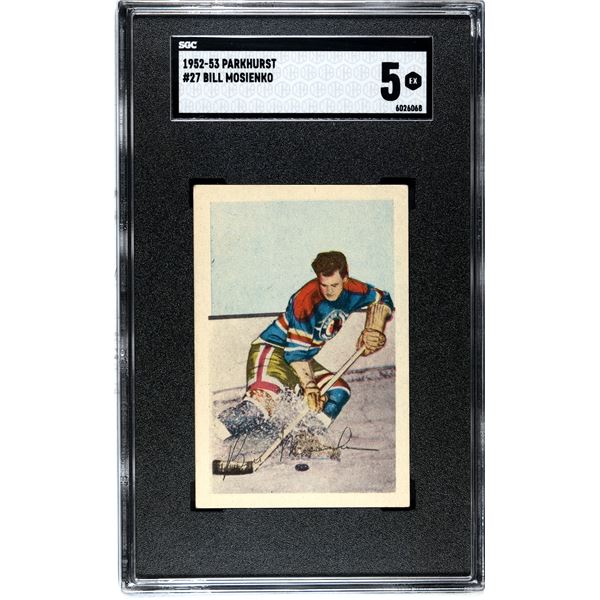 1952-53 Parkhurst #27 Bill Mosienko (SGC 5)