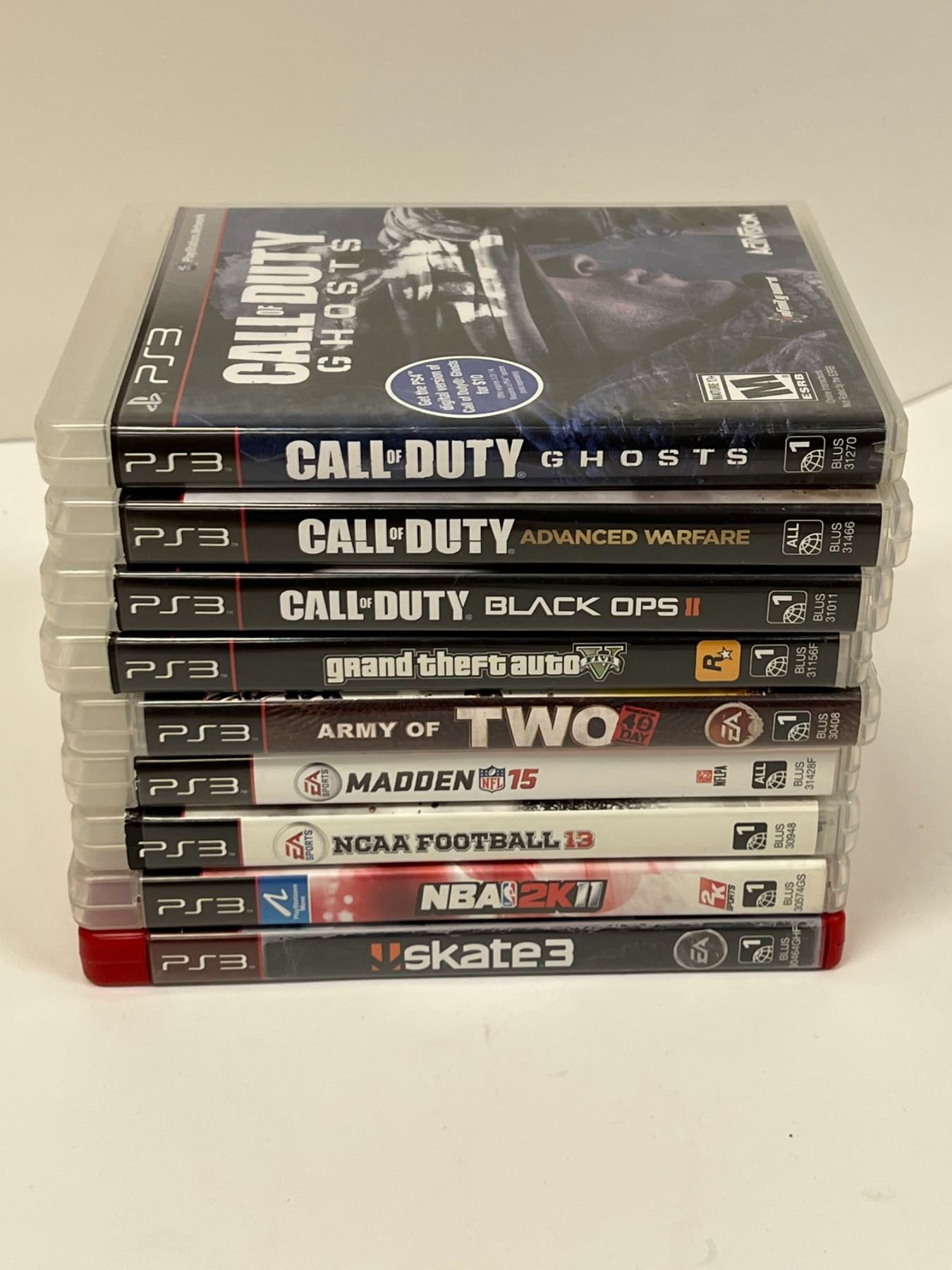 9 Sony Playstation 3 PS3 Video Games - not tested, everything in ...