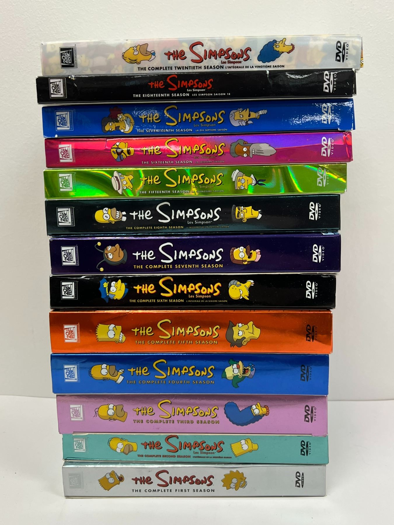 The Simpsons DVD Collection - Seasons (1-8) (15-18) & 20 please see pics