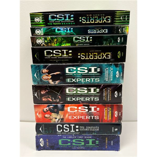 Crime Scene Investigation CSI DVD Season Sets See pics for What is included
