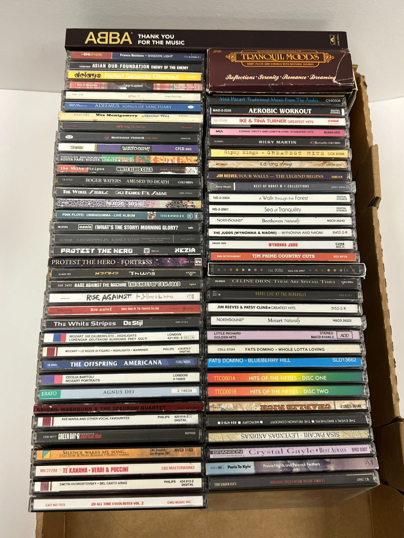 Approx 70 CDs Compact Discs - Mixed Lot Various Artists (see close ups ...