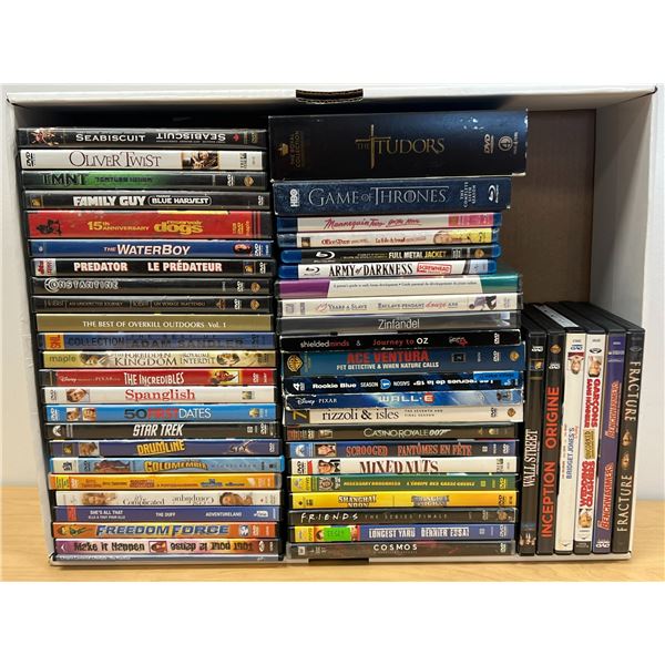 50+ DVD Movies - DVDs various titles & genres (see pics for details)