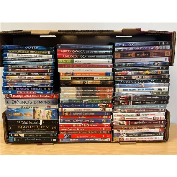 65+ DVD Movies - DVDs various titles & genres (see pics for details)