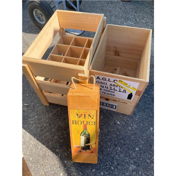 Wine boxes