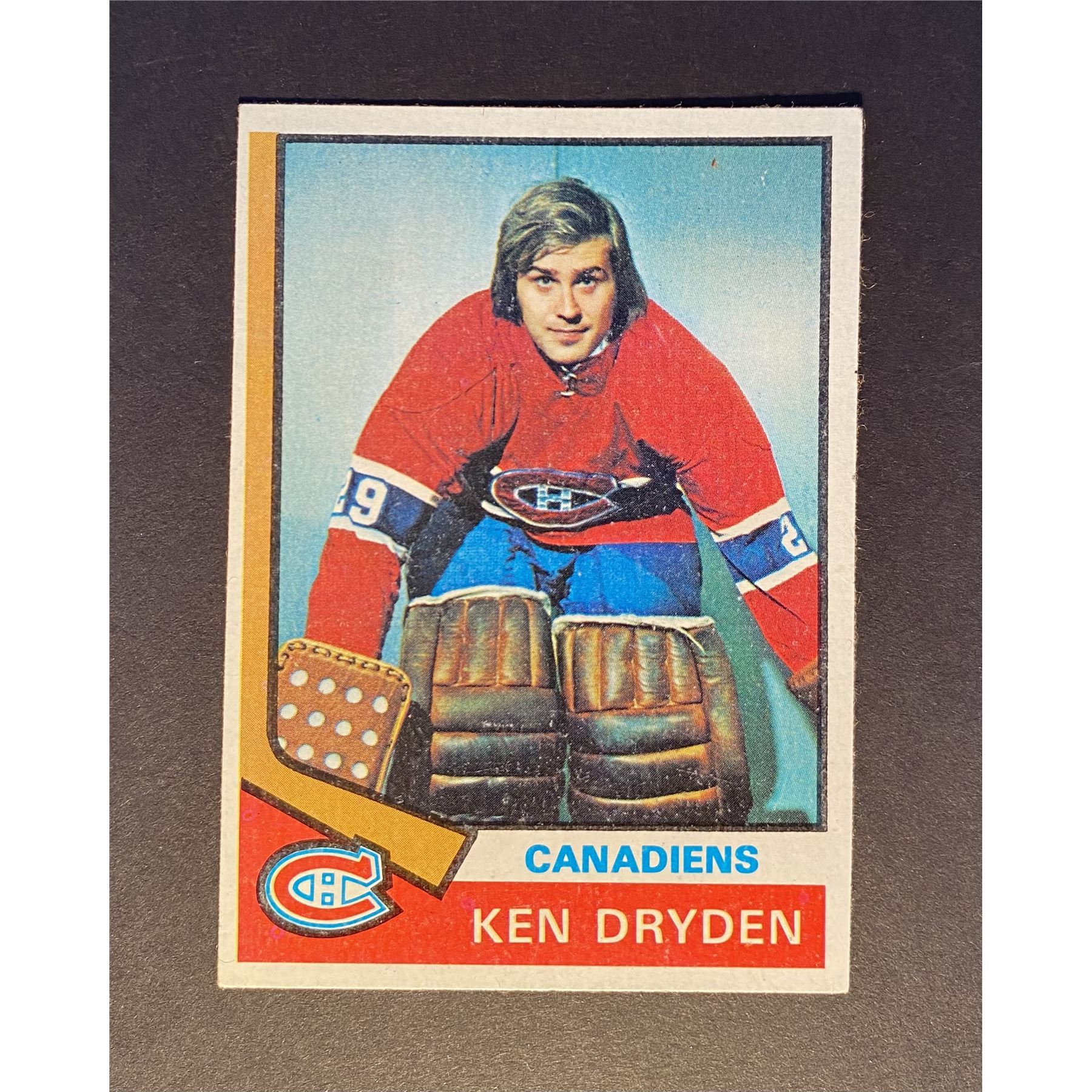 1974-75 TOPPS Ken Dryden (HOF)