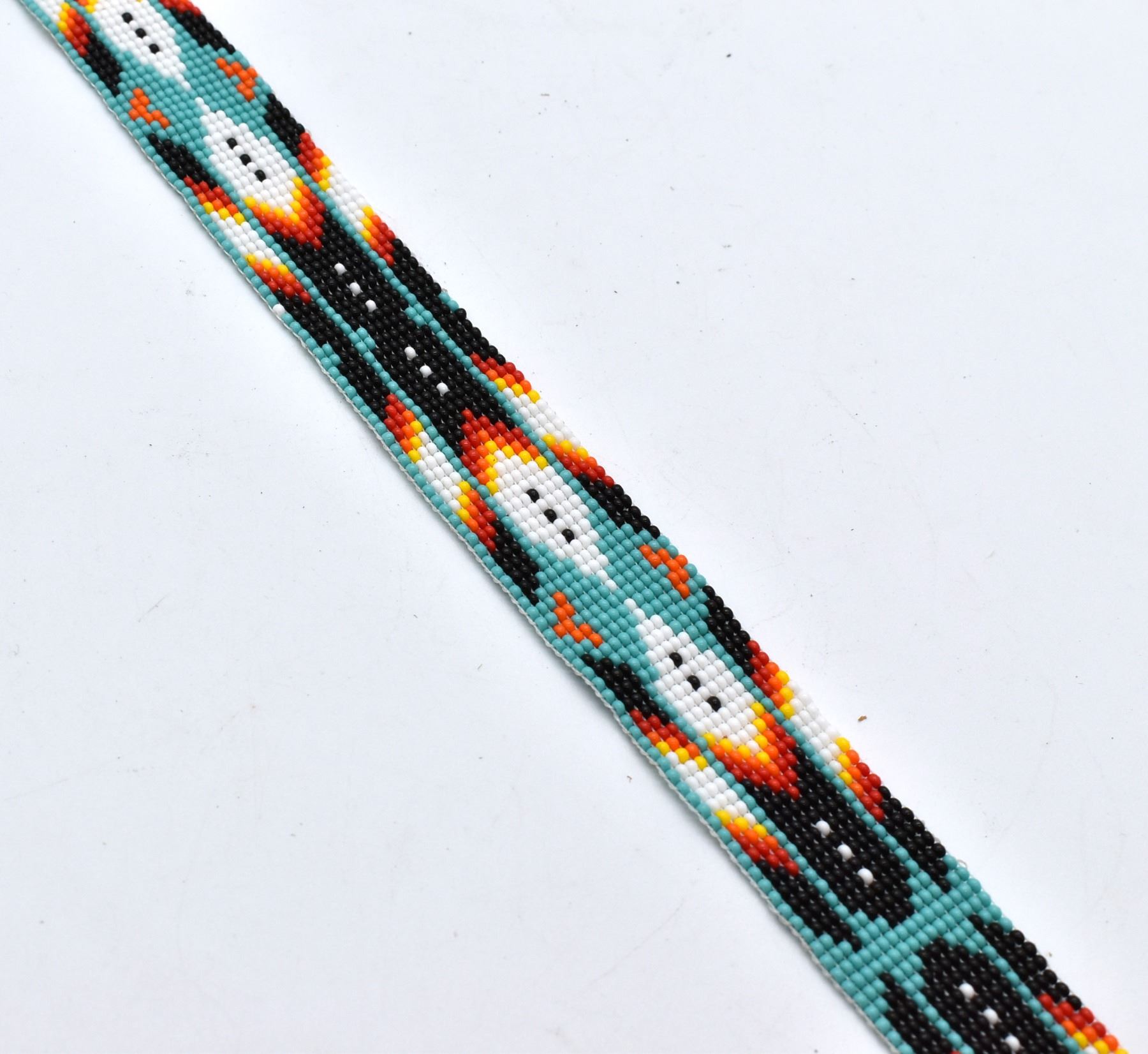 3 Native American Beaded Headbands