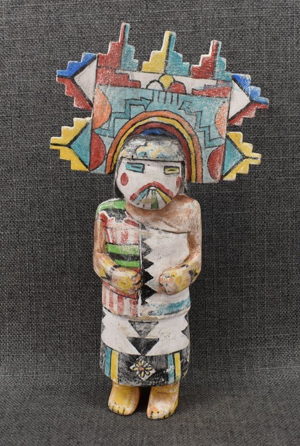 HOPI INDIAN POLIK MANA KACHINA BY NEIL DAVID