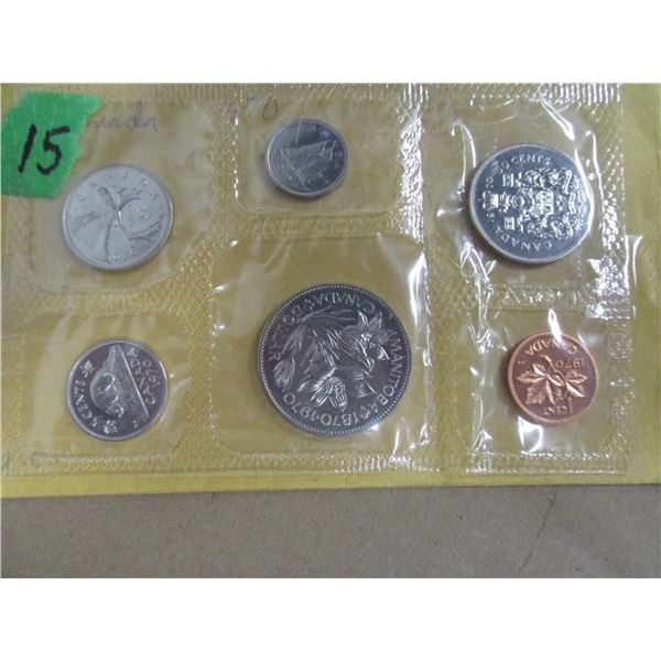 1970 CANADA SEALED MINT COIN SET
