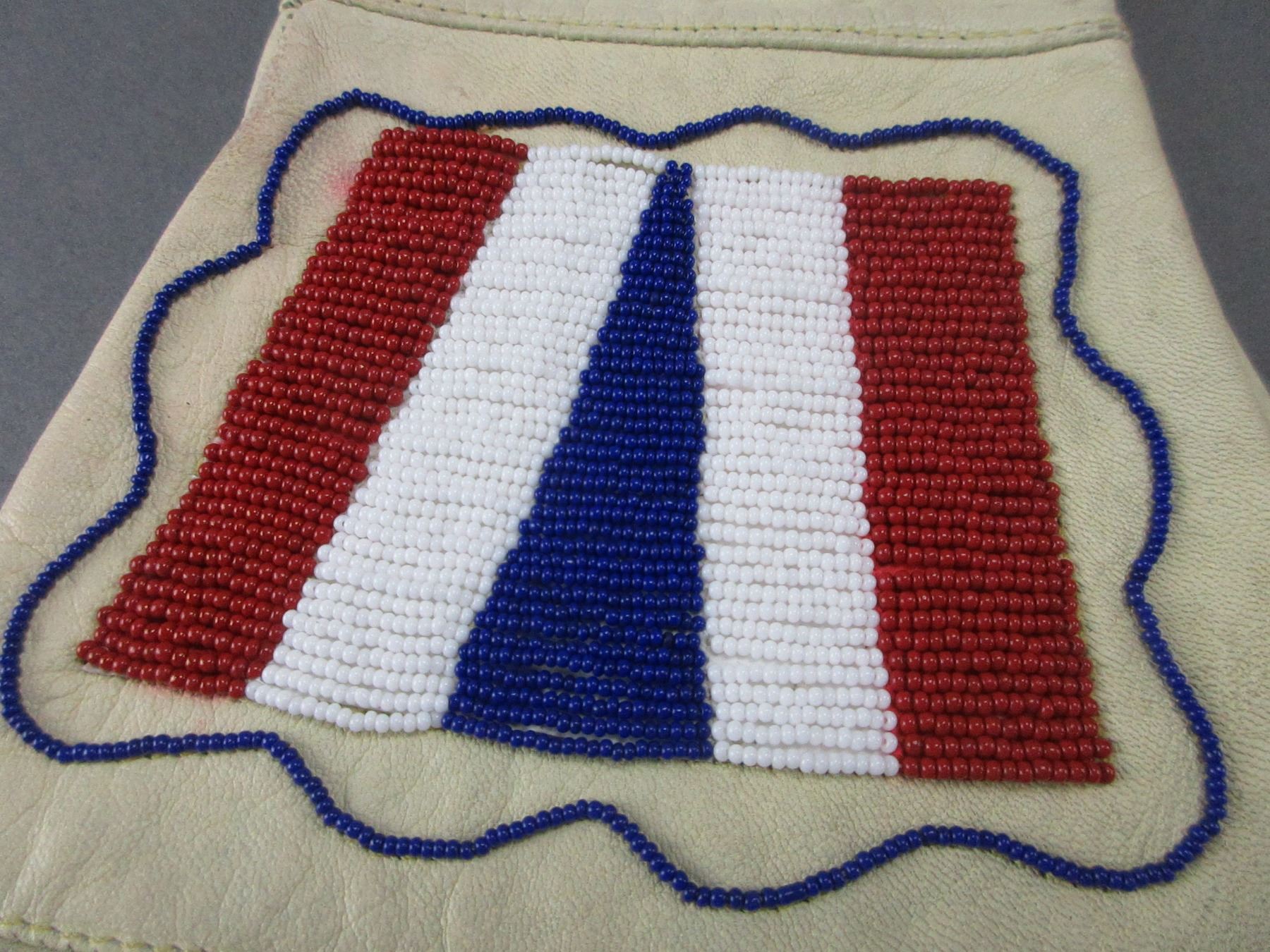 Contemporary Beaded Gauntlets- 12"L