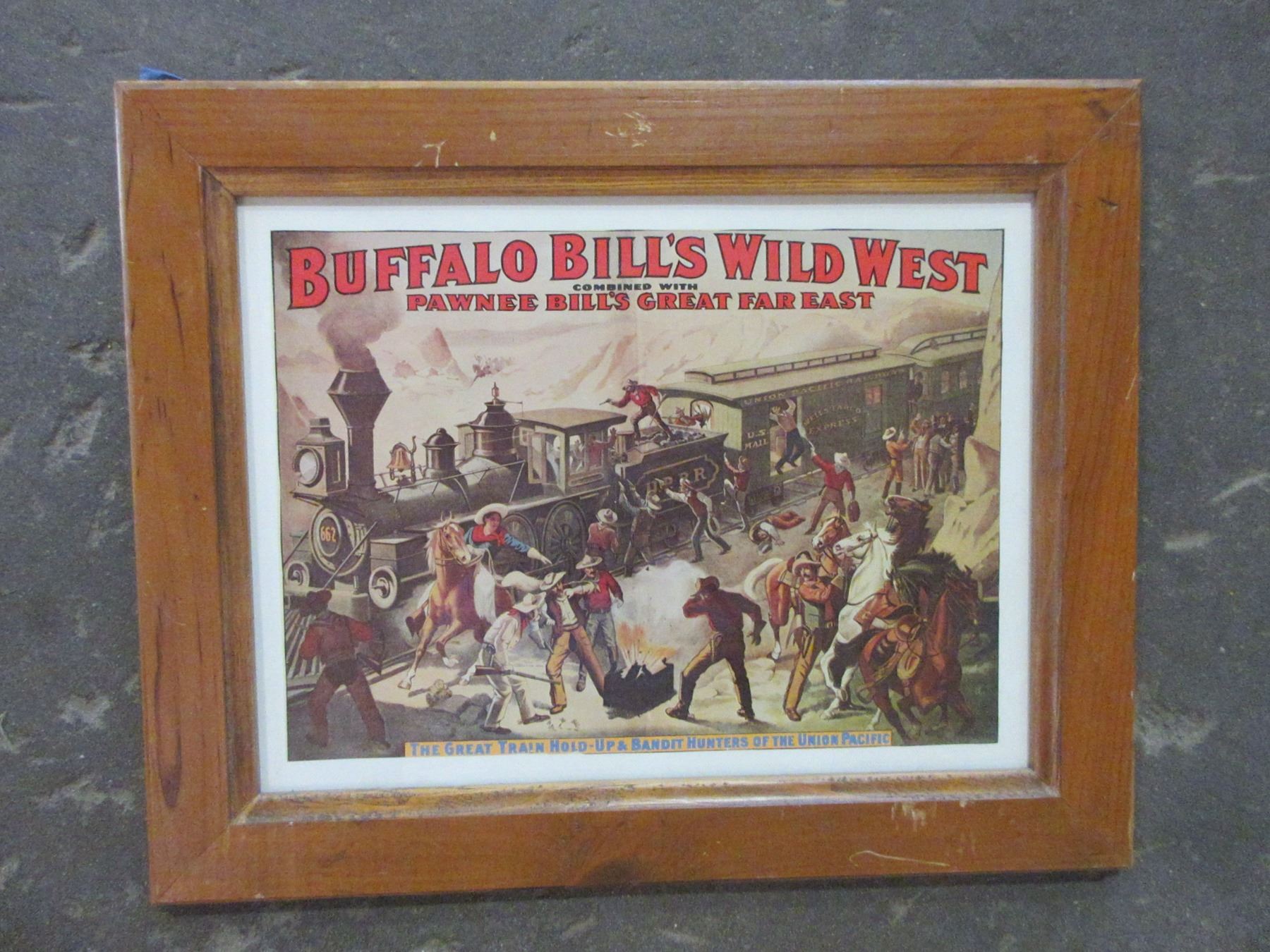 Buffalo Bills Wild West Show Poster- 20" X 16"