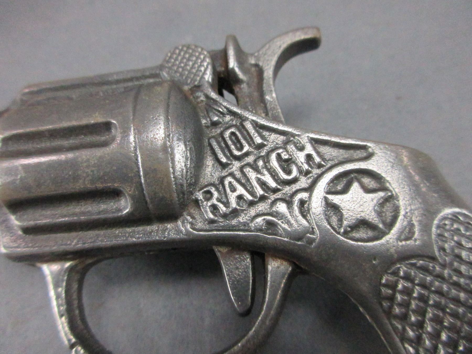 Buffalo Bill And 101 Ranch Toy Guns- Old Leather Toy Gun Holster