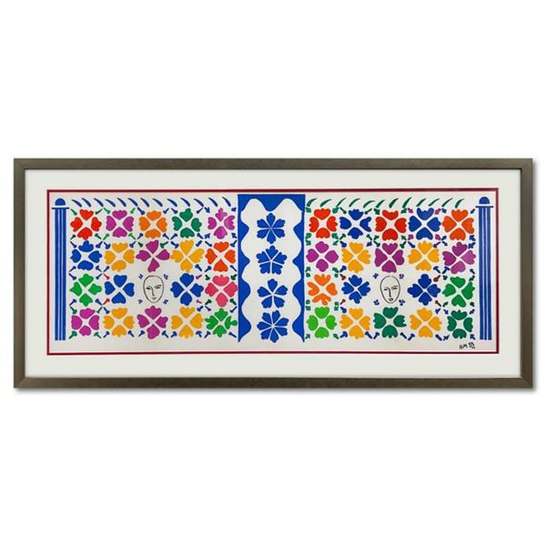 Pierre Henri Matisse (1869-1954), Framed Lithograph (43.5" x 19.5 ...