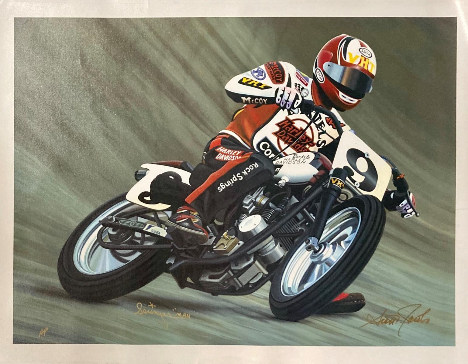 Scott Jacobs- Original Giclee on Canvas "Springer Man"