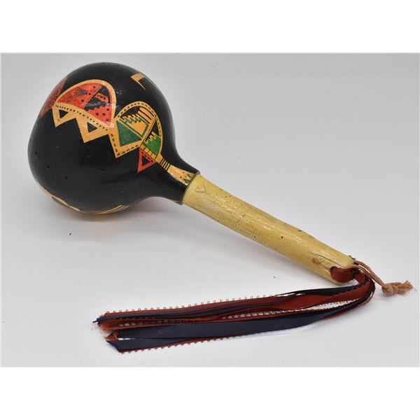 Native American Gourd Rattle
