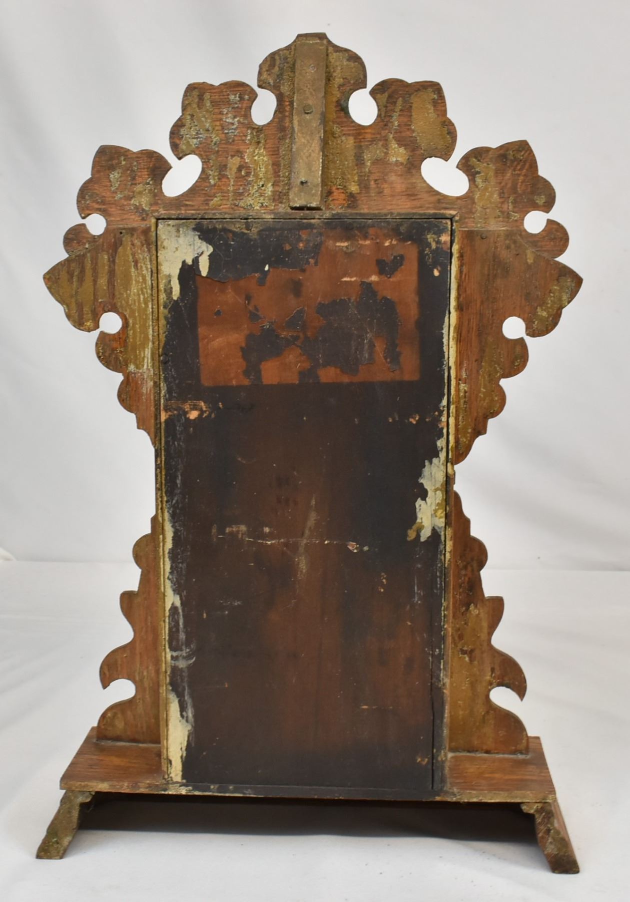 Antique Sessions Victorian Oak Gingerbread Clock