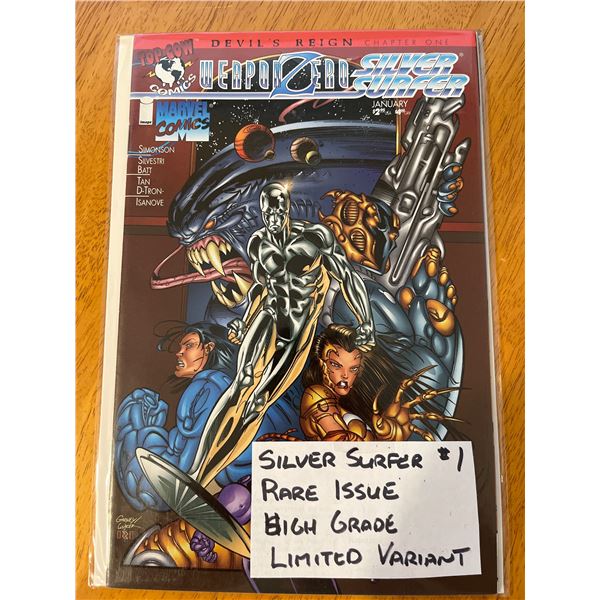 Silver Surfer #1 Rare issue High Grade Limited Variant