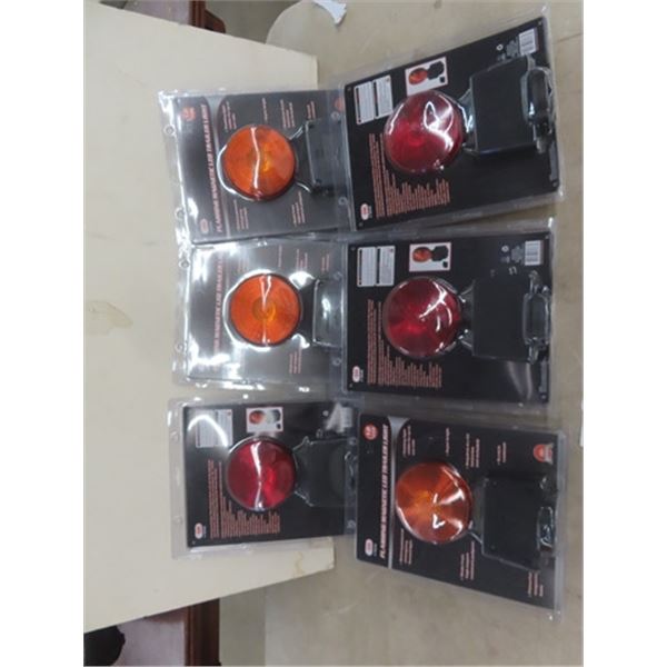 6 Flashing Magnetic Trailer Lights New In Packages 6 Flashing Magnetic Trailer Lights New In Packages