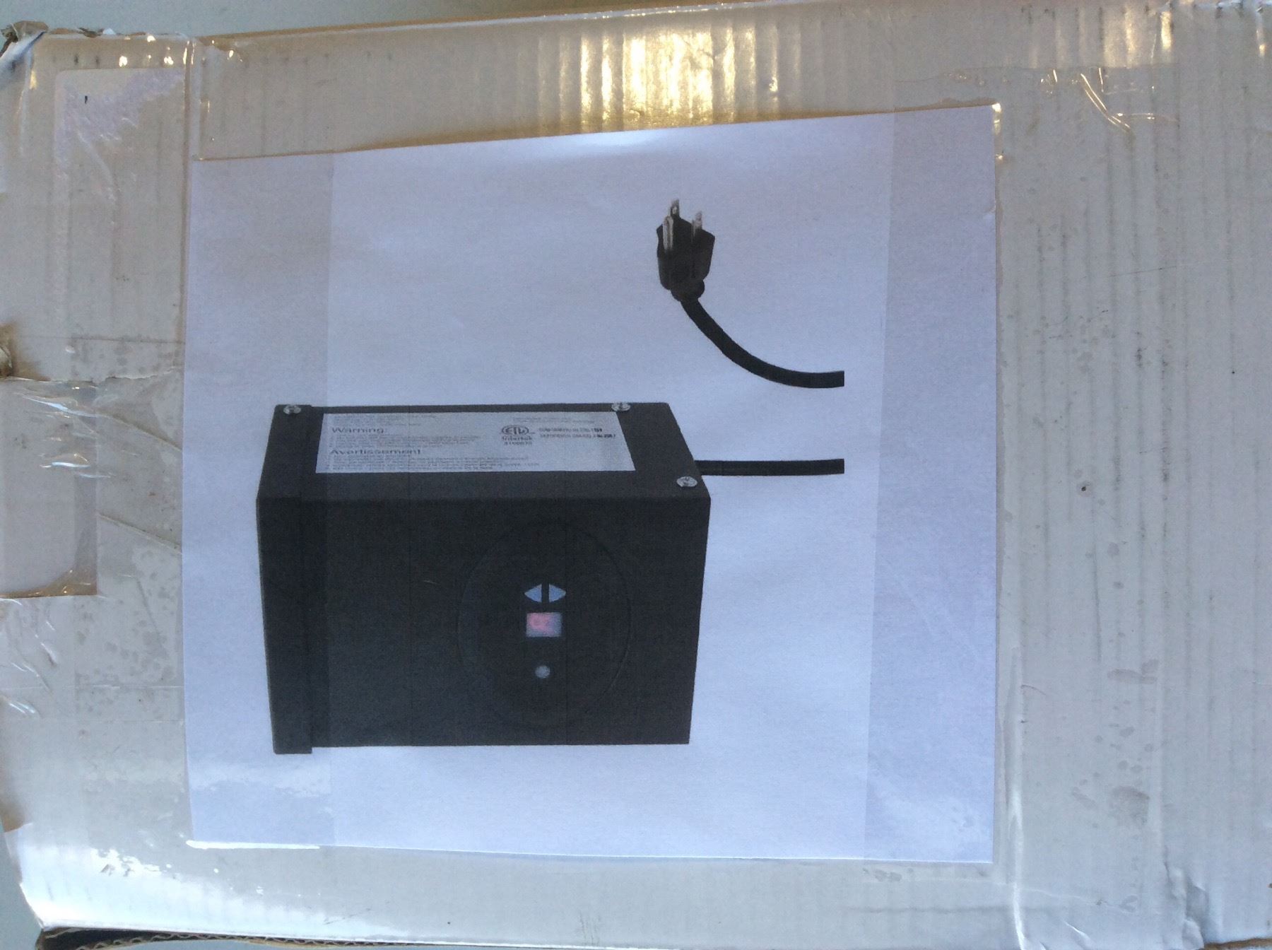 Etl Listed 120w Low Voltage Transformer With Photocell And Timer, 120v ...