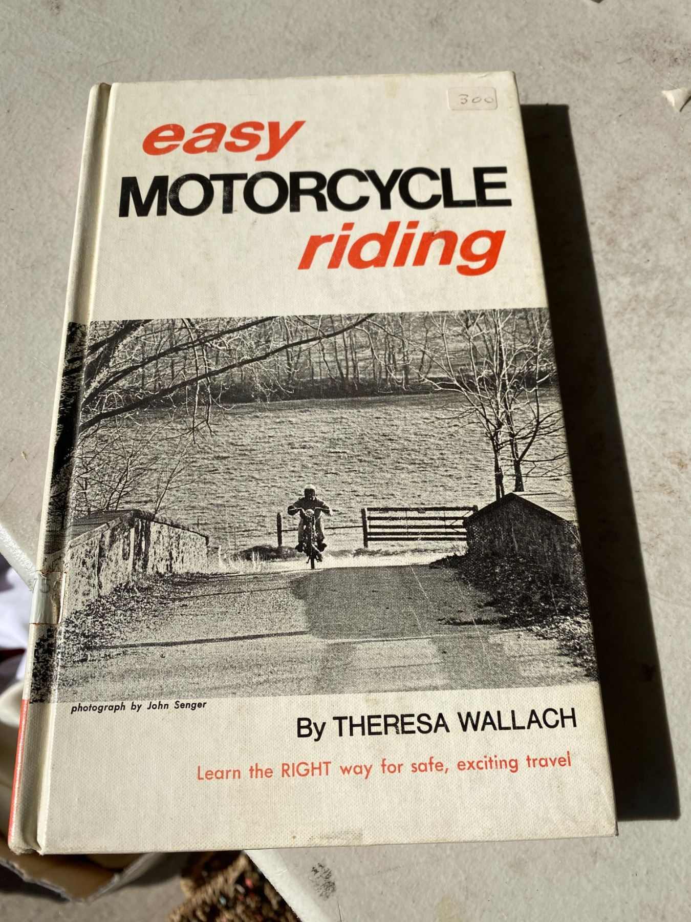 Easy motorcycle riding book