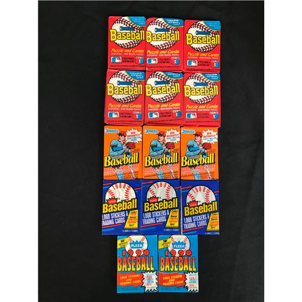 Sealed Wax Packs Lot