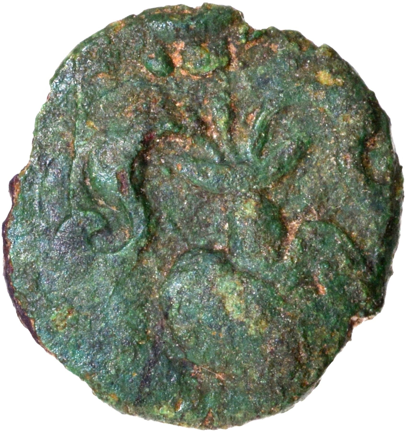 Bust type Copper Coin of Chandragupta II of Gupta Dynasty.