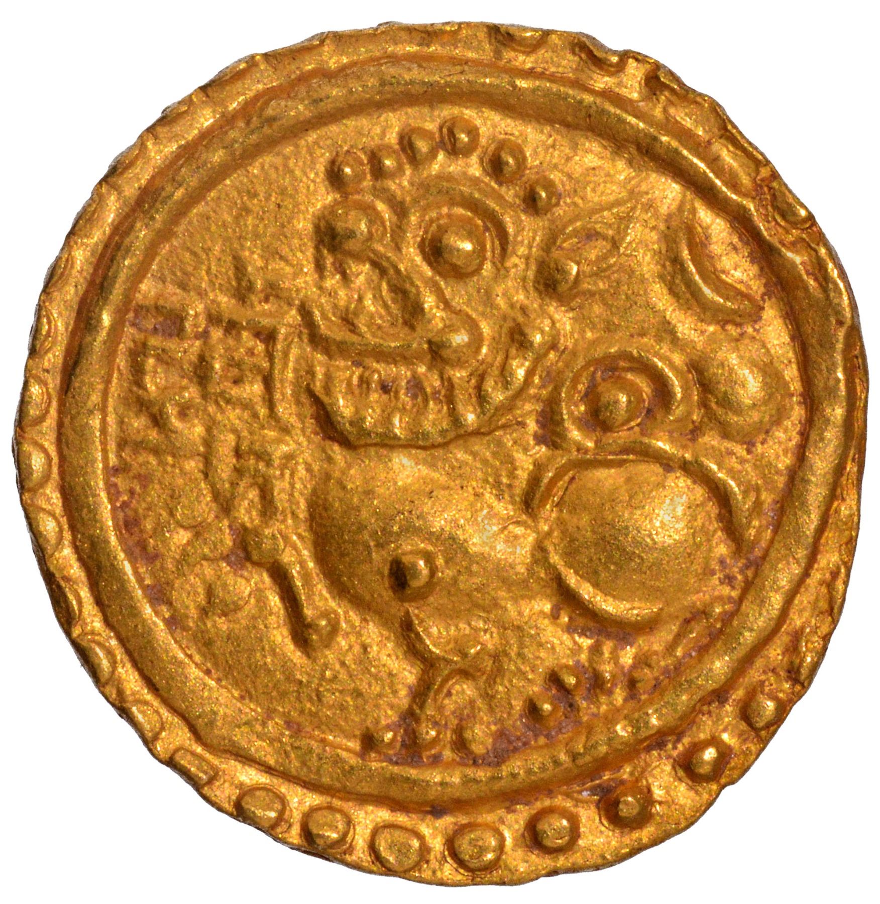 Gold Gadyana Coin of Kadambas of Goa.