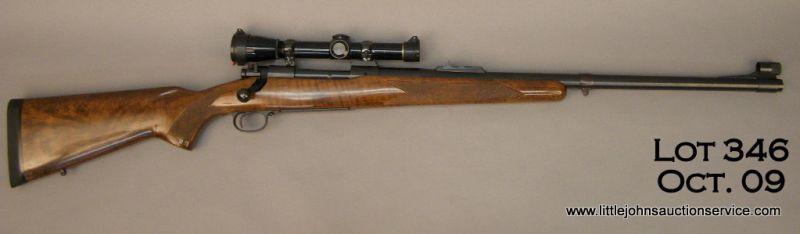 Custom Winchester Model 70 bolt-action rifle, .458 Win. Mag. cal., 24 ...