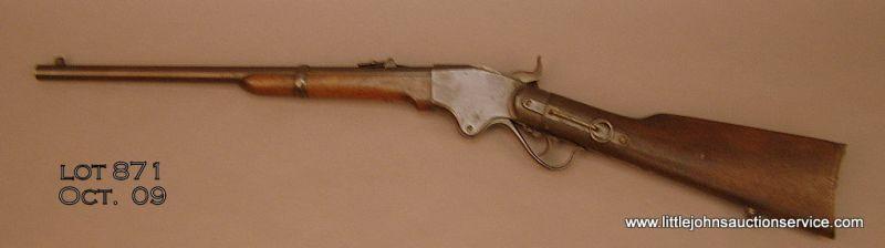 Spencer Model 1865 carbine with Stabler cut-off, .50 cal., 20” round ...