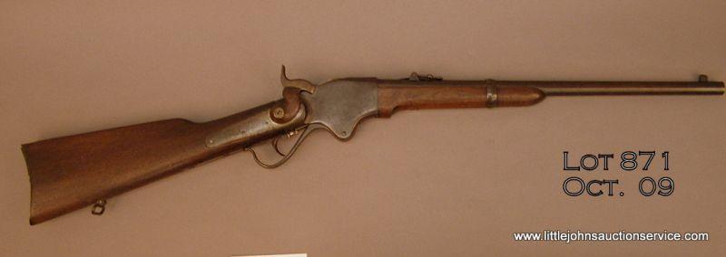 Spencer Model 1865 carbine with Stabler cut-off, .50 cal., 20” round ...