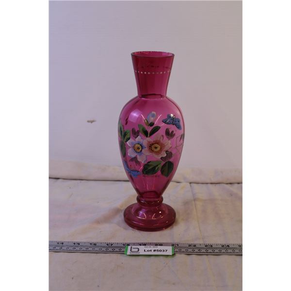 Pink Vase Bodnarus Auctioneering