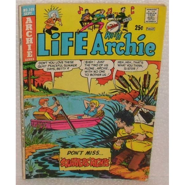 Old comics book Fun with his friends : Archies, avec ses amies amis ...