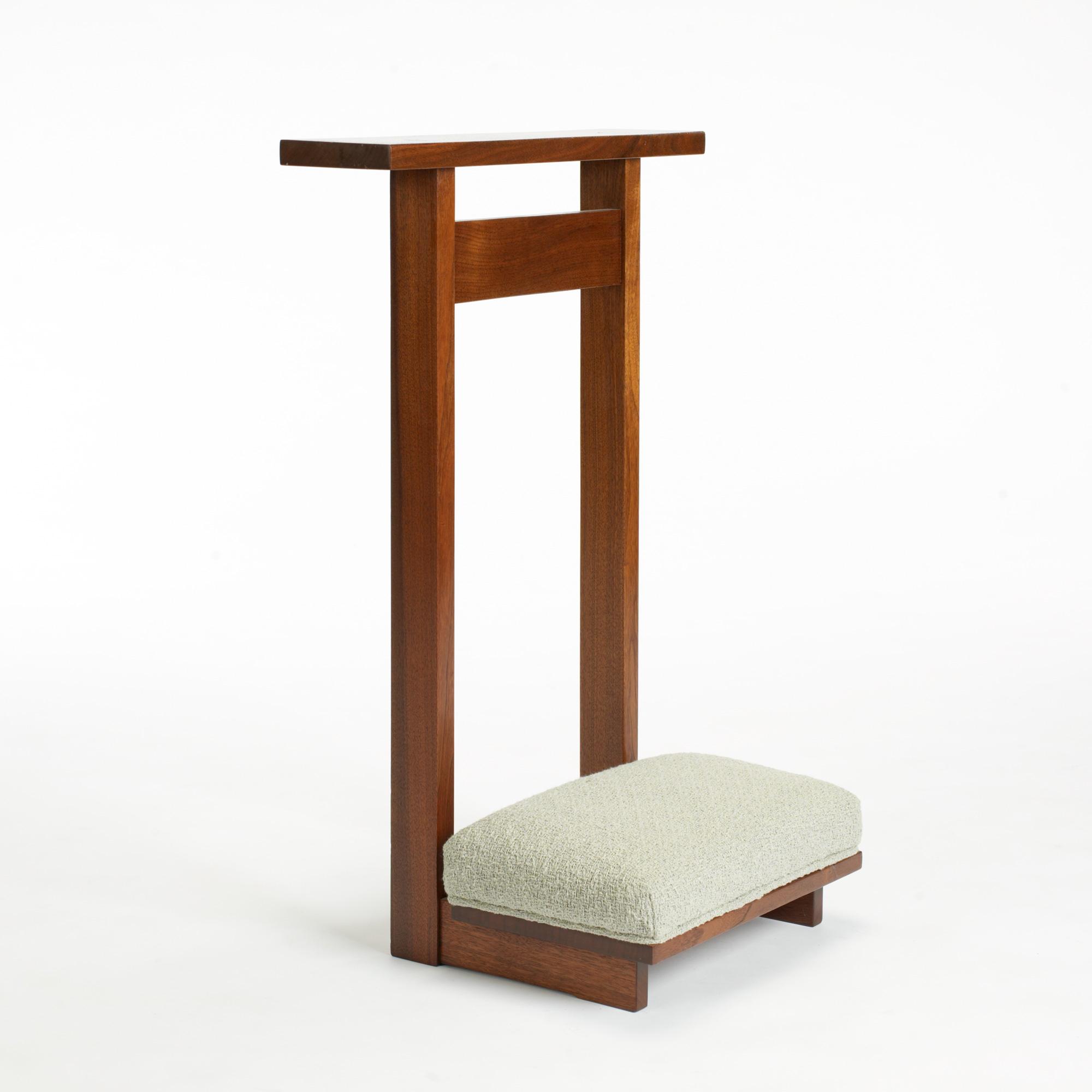 George Nakashima prayer stool