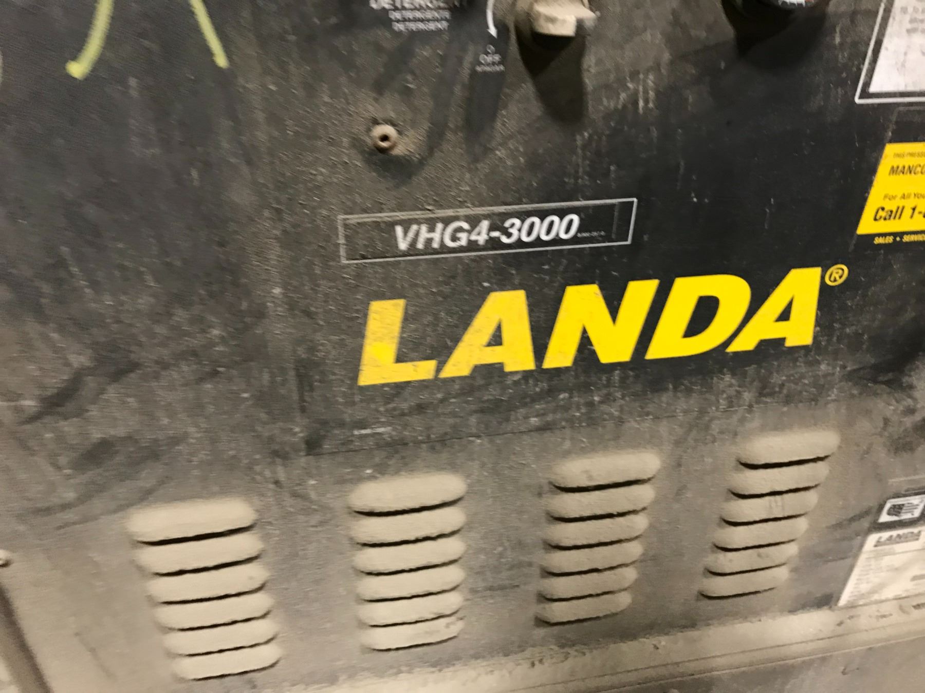 LANDA VHG4 3000 NATURAL GAS LP ELECTRIC 3000 PSI COMMERCIAL PRESSURE LANDA VHG4 3000 NATURAL GAS LP ELECTRIC 3000 PSI COMMERCIAL PRESSURE