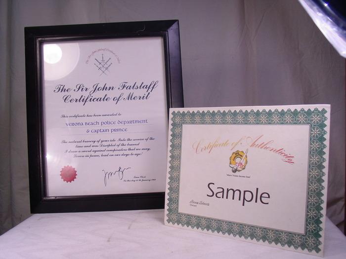 ROMEO AND JULIET 1996 Screen Used Merit Wall Award