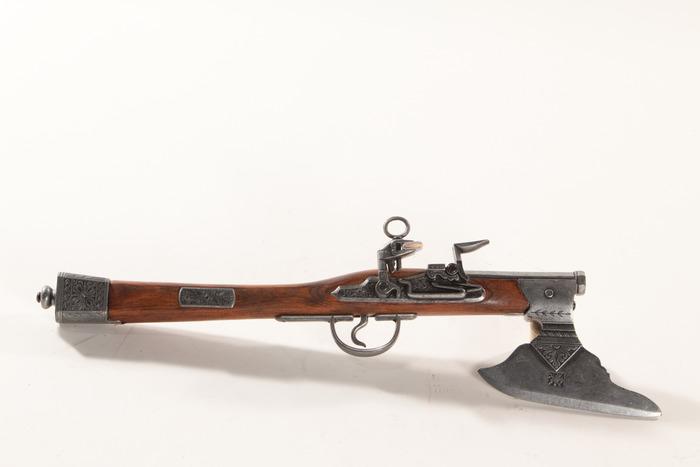 16th Century Gun Axe Dagger Metal (Replica)
