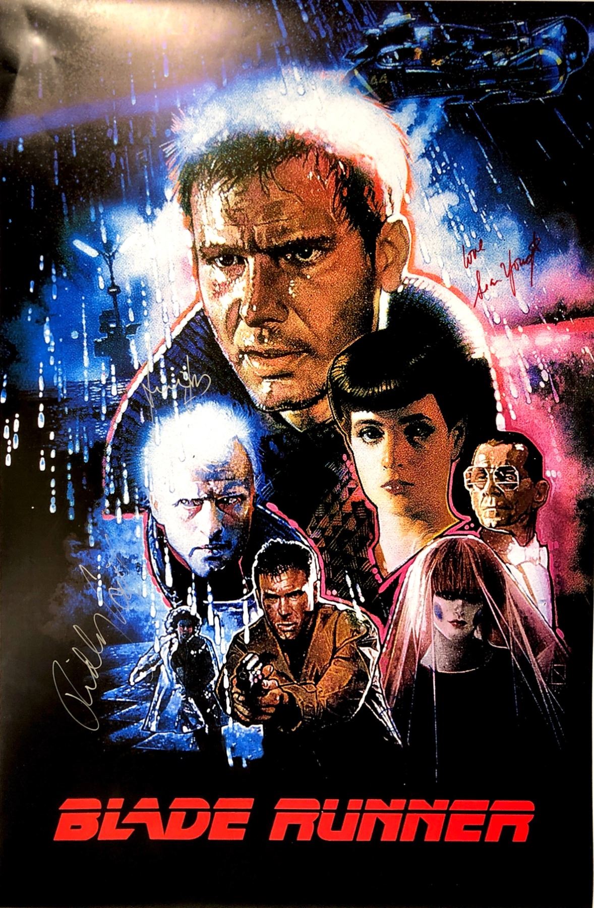 Autograph Signed Blade Runner Poster