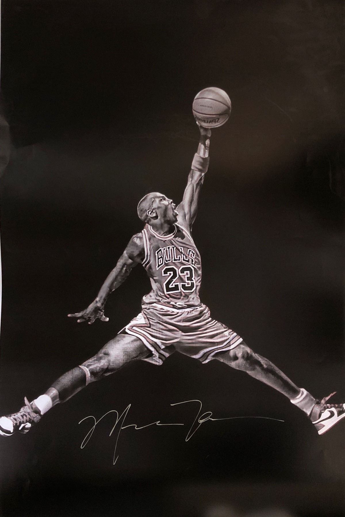 Michael Jordan Signed Poster