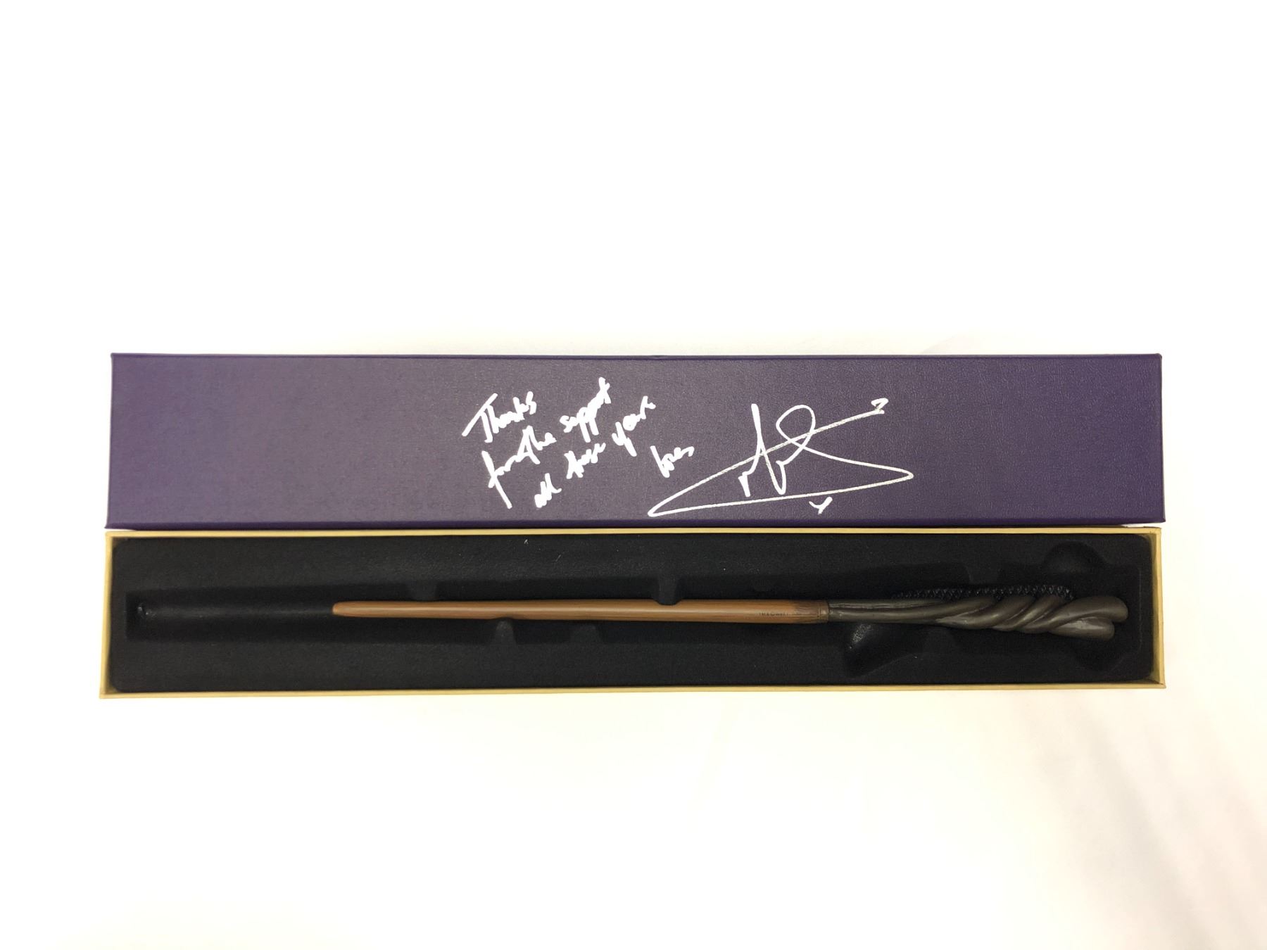 Harry Potter Helena Bonham Carter Signed Wand